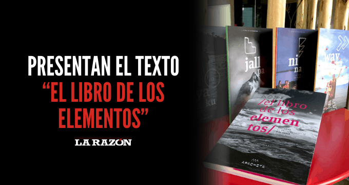 Presentan el texto “El libro de los elementos” - La Razón
