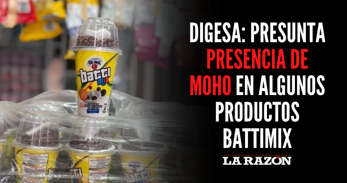 Digesa: Presunta presencia de moho en algunos productos Battimix