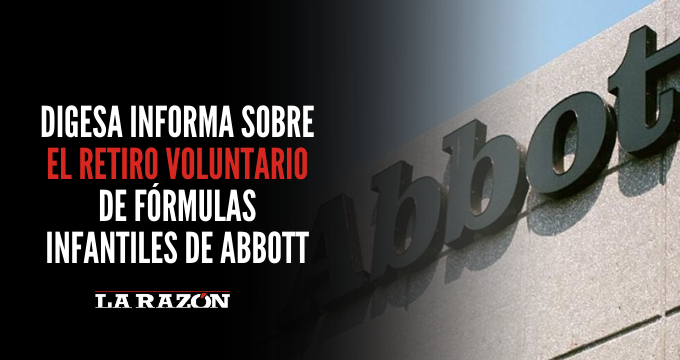 Digesa informa sobre el retiro voluntario de fórmulas infantiles de ...