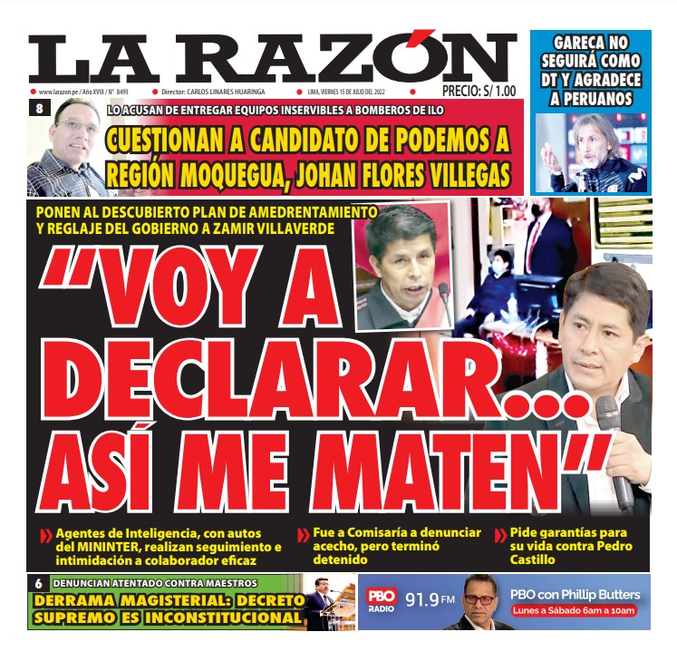 La Razón - Últimas Noticias del Perú y el Mundo - La Razón