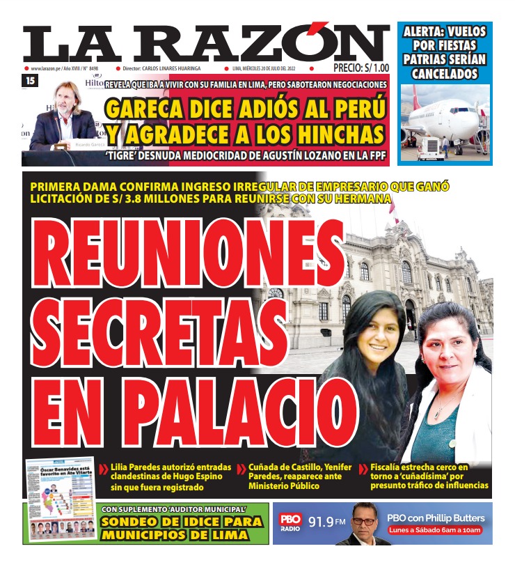 La Razón - Últimas Noticias del Perú y el Mundo - La Razón