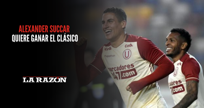 Alexander Succar quiere ganar en Matute - La Razón