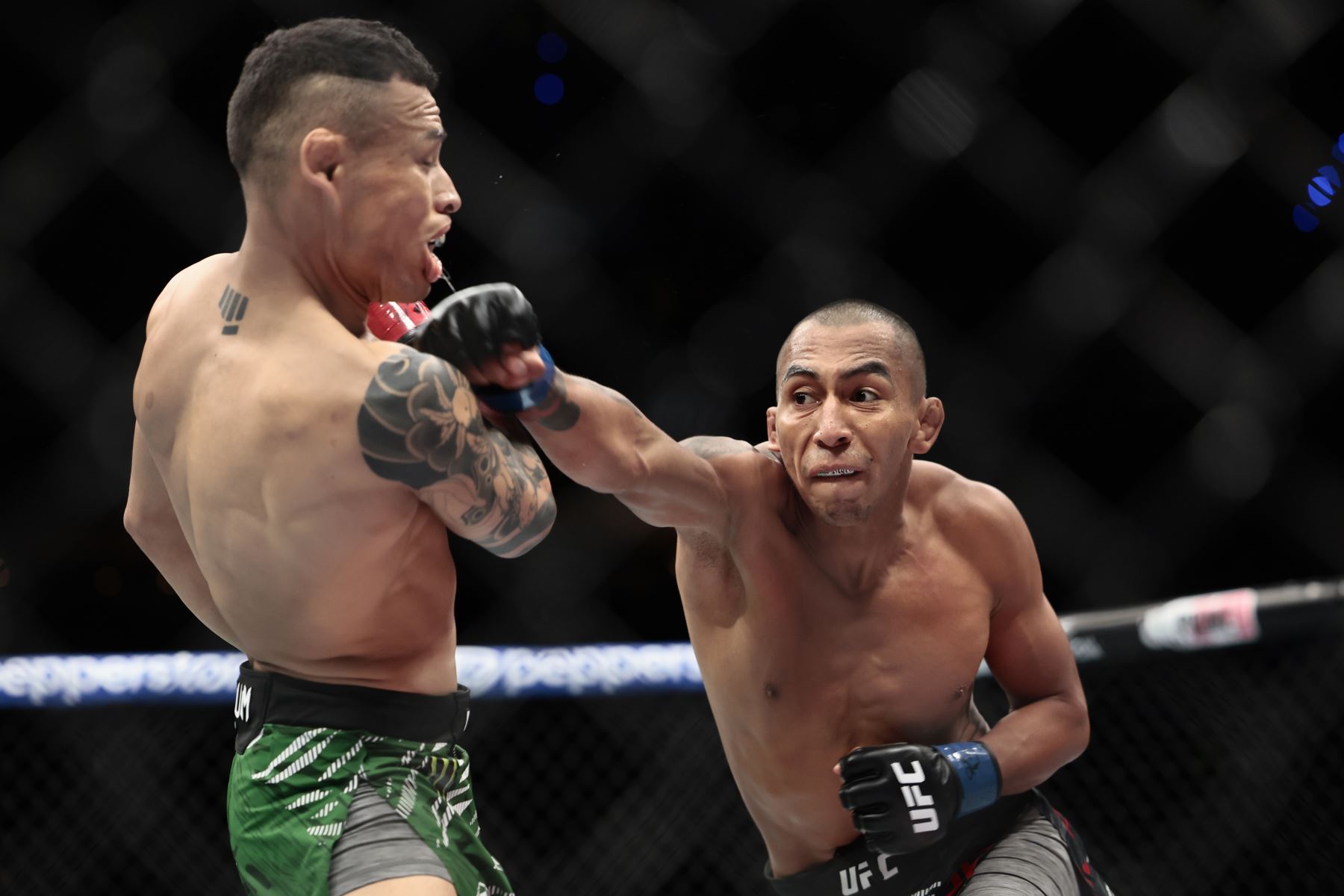 Kevin Borjas domina y vence a Lazy Boy en la UFC - La Razón
