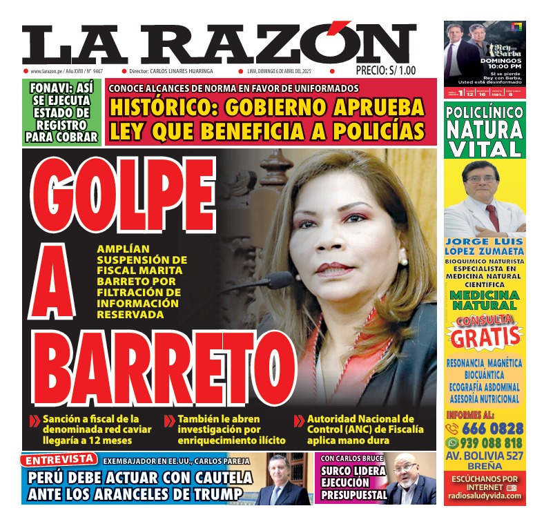 La Razón - Últimas Noticias del Perú y el Mundo - La Razón