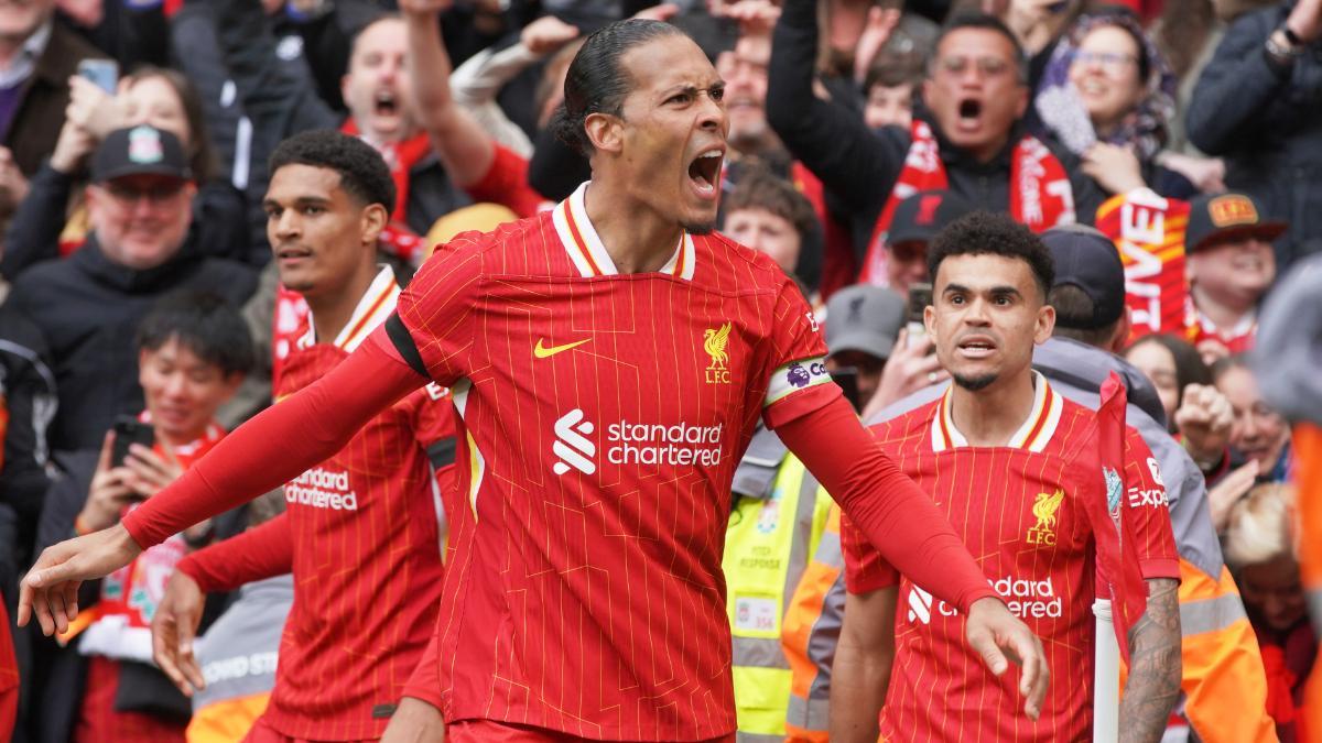 Liverpool a dos pasos del título de liga de Inglaterra - La Razón