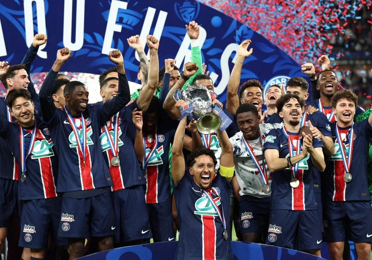 PSG gana la Copa de Francia y logra el doblete - La Razón