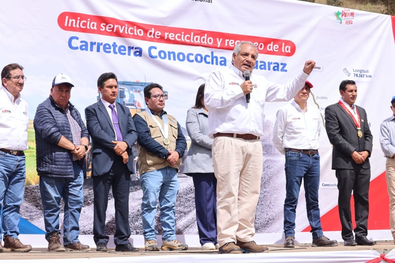 MTC impulsa obras para mejorar la conectividad vial en Áncash - La Razón