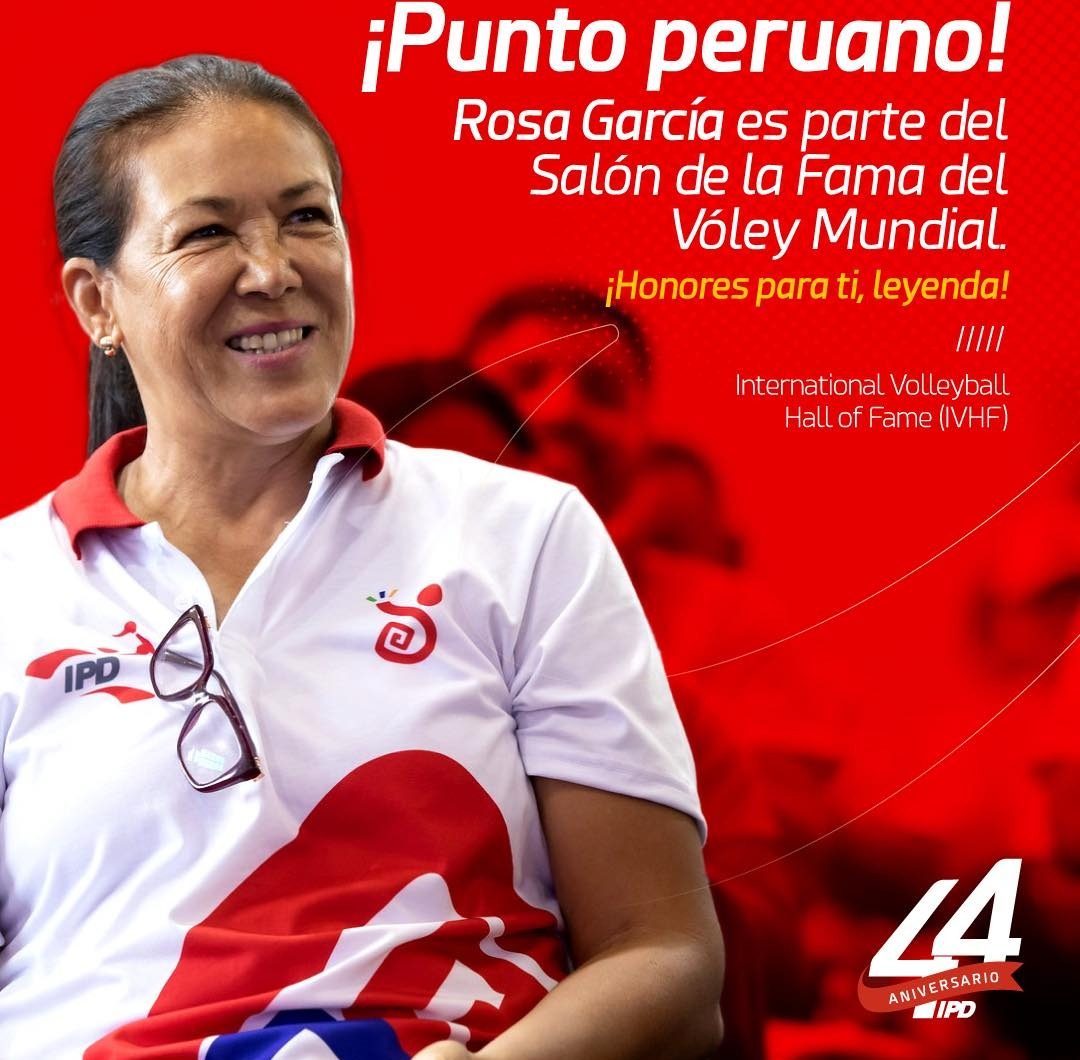 Rosa García ya es leyenda mundial del voleibol - La Razón