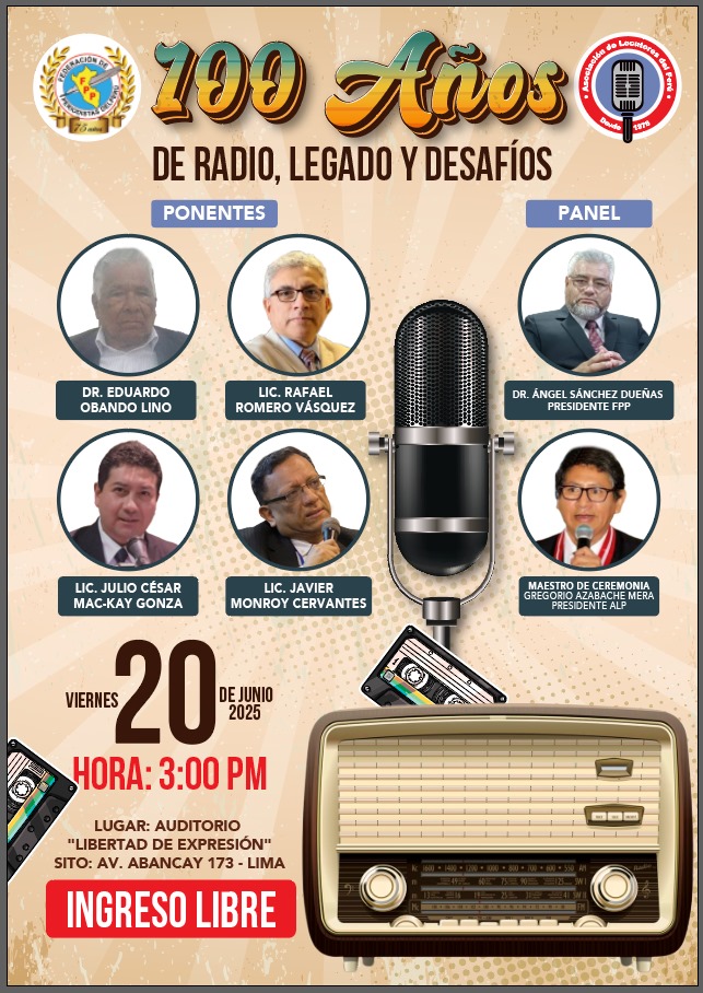 La presencia y desafíos de la Radio Peruana en sus 100 años de ...